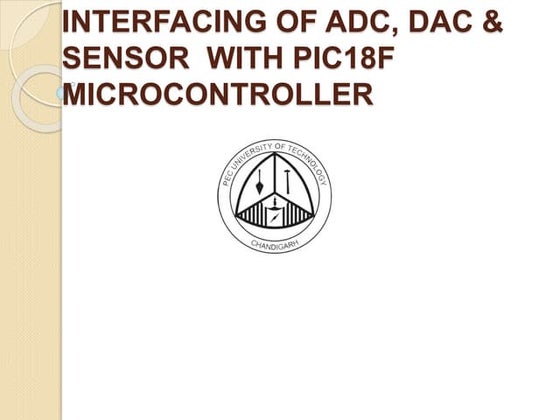 Adc interfacing | PPT