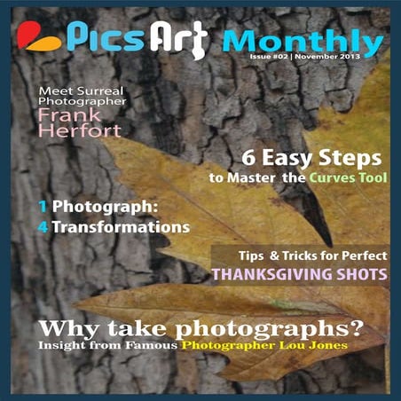 PicsArt Monthly November issue 2013 | PDF