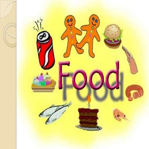 food pictionary | PPTX