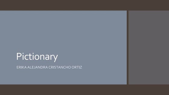 pictionary | PDF | Board Games and Puzzles | Games and Puzzles