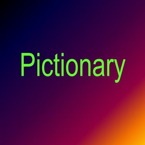PICTIONARY | PDF