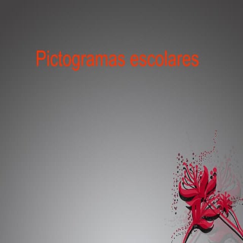 Pictogramas infantiles | PPT