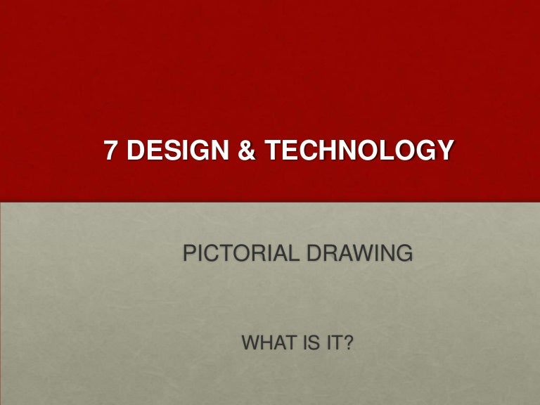 Pictorial Drawing Examples