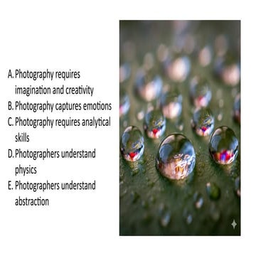 Picture analysis, Why Photography considered as an Art | PPTX