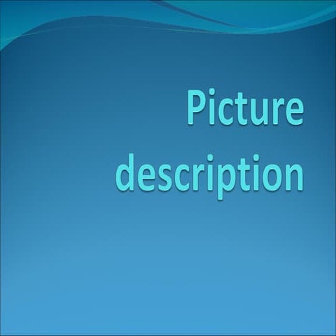 Picture description | PPT