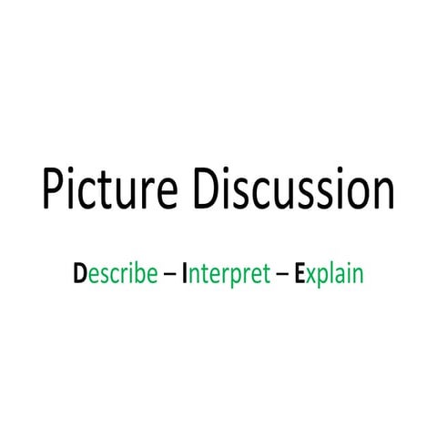 Picture discussion | PPT