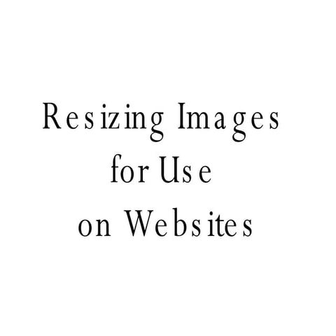 Pictures Resizing Images | PPT