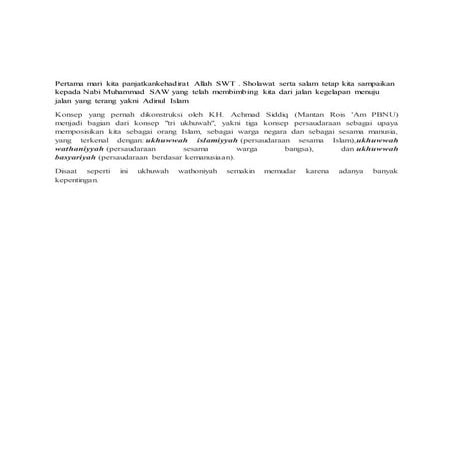 Pidato adel | DOCX