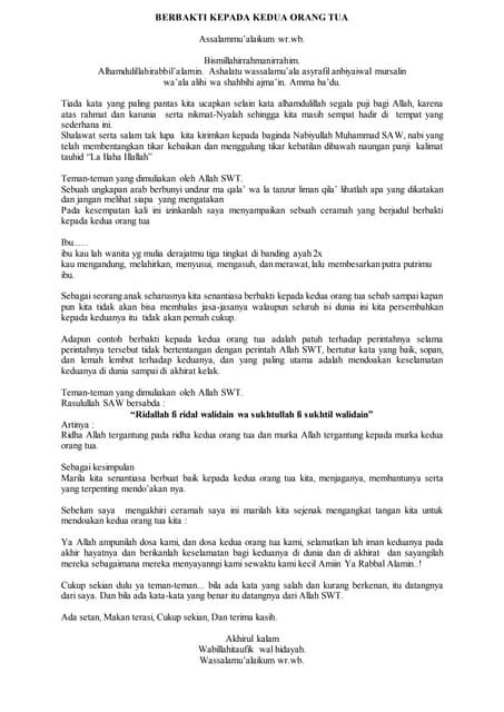 Berbakti kepada orang tua | PPT