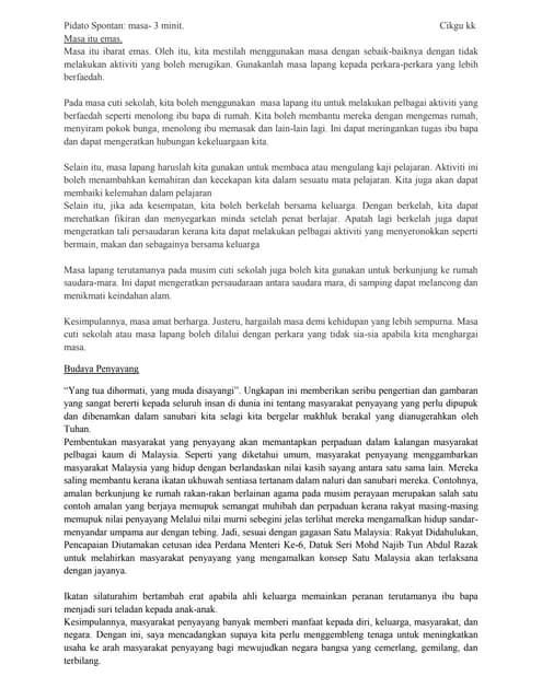 Penulisan syarahan | PDF