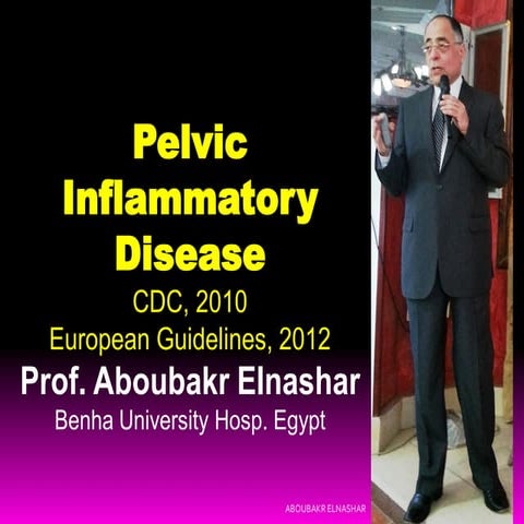 Pelvic Inflammatory Disease CDC, 2010 European Guidelines, 2012 | PDF