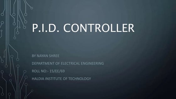 Pid controller bp ganthia | PPT