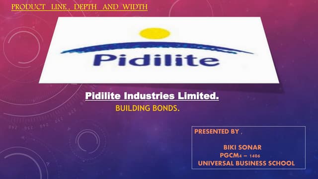 Pidilite Ltd. | DOC