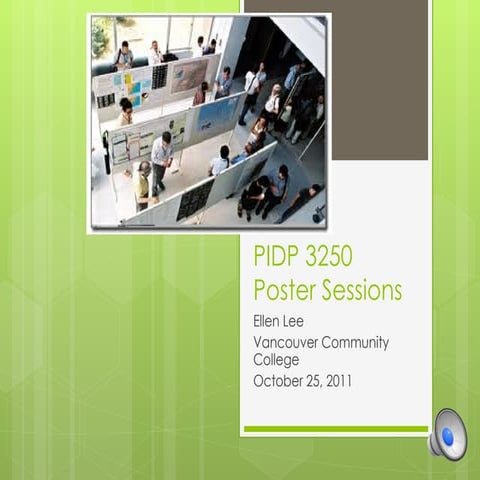 Pidp 3250 poster session | PPT