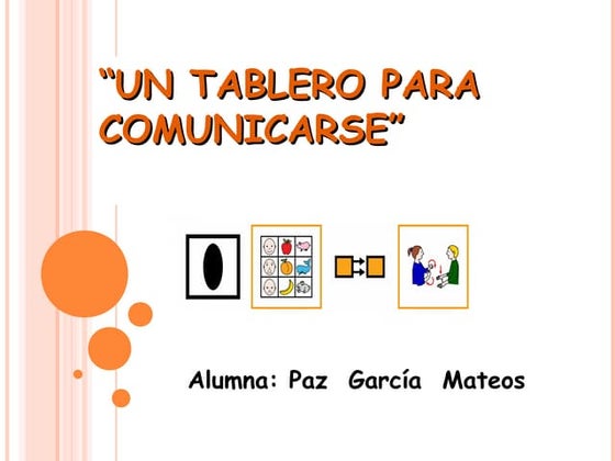 Tablero de comunicación | PPT