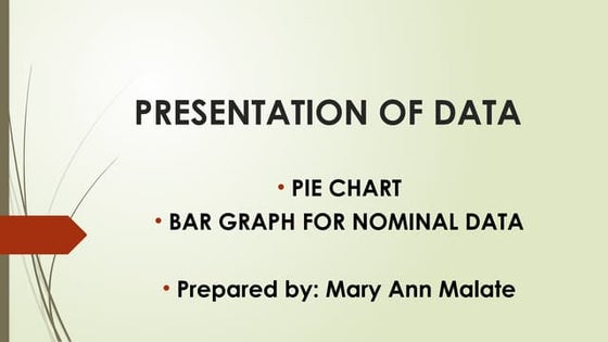 Different Types of Graphs | PPTX