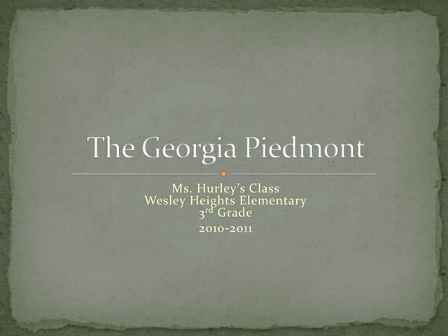 5 regions of georgia | PPTX