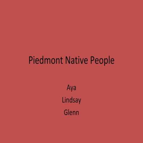 The Kitanemuk Tribe | PPTX
