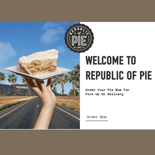 Republic Of Pie Logo
