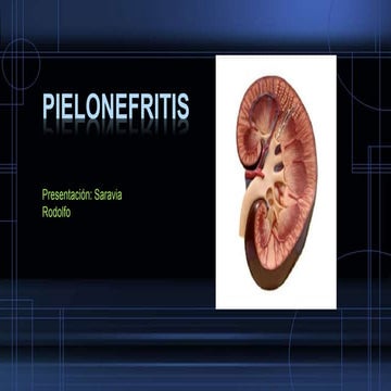 Pielonefritis | PPTX