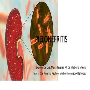 Pielonefritis | PPTX