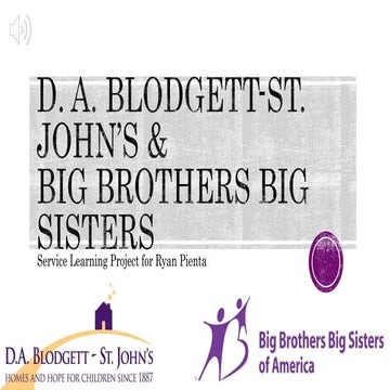 Jill Marten - Volunteering with Big Brothers Big Sisters | PPTX
