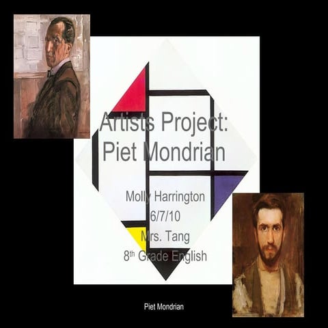 PIET MONDRIAN | PPTX