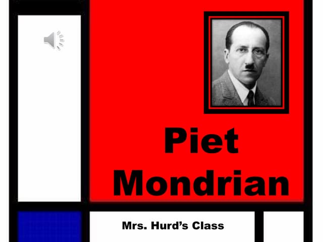 Piet Mondrian for kids | PPT