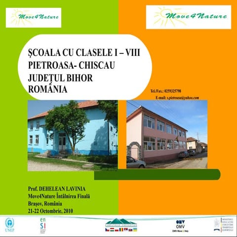 Move4Nature Trail Presentation - Pietroasa chiscau School - Bihor ...