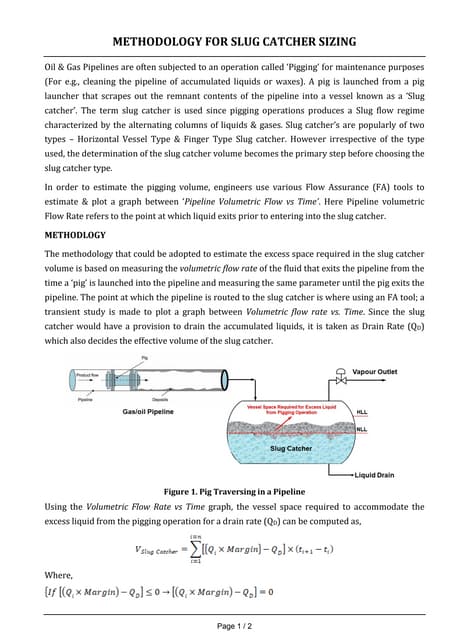 Basics of two phase flow (gas-liquid) line sizing | PDF