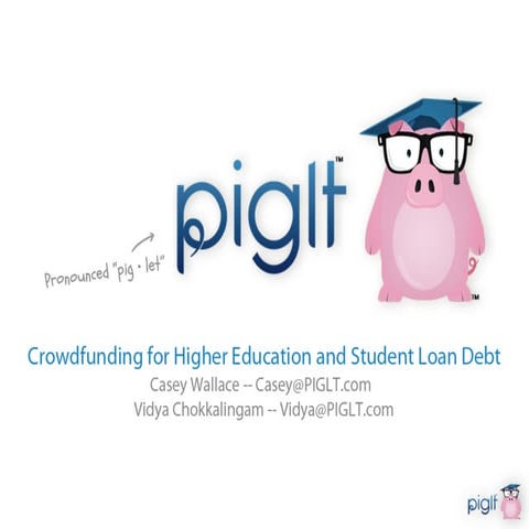 Piglt pitch deck slide share | PDF