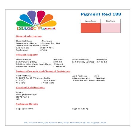 Pigment red 188 | PDF