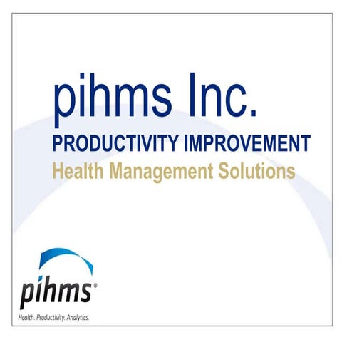 pihms Overview Presentation | PPT