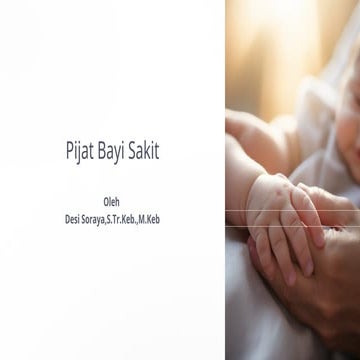 materi pertemuan Pijat diare (keperawaatn) | PPT