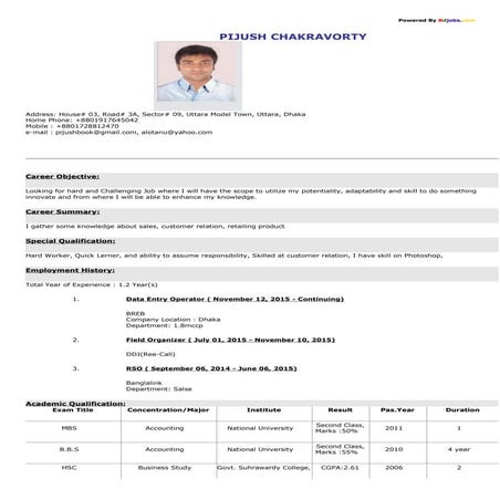 Abhilash Sharma CV[1] | DOC