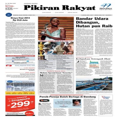 Pikiran Rakyat 4 Maret 2014 | PDF