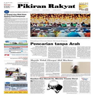 Pikiran Rakyat 14 Maret 2014 | PDF