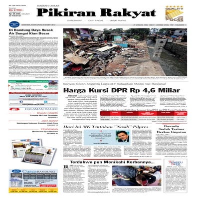 Pikiran Rakyat 20 Maret 2014 | PDF