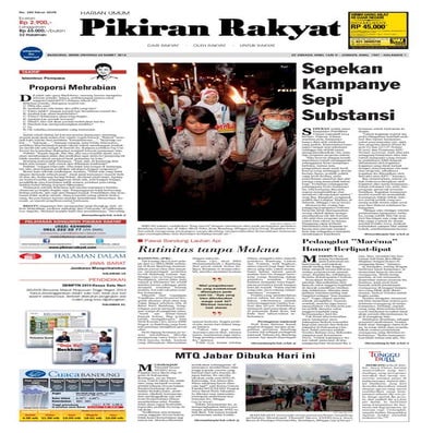 Pikiran Rakyat 24 Maret 2014 | PDF