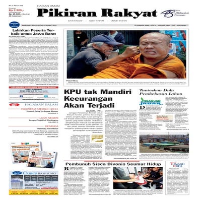 Pikiran Rakyat 25 Maret 2014 | PDF