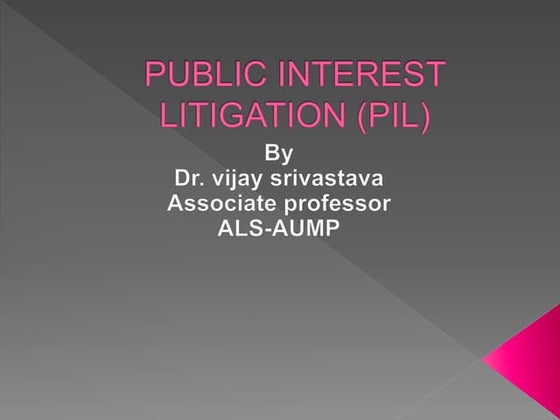 Presentation1 pil 1.0.pptx basic understanding | PPT