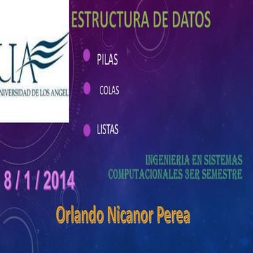 proyecto de estructura de datos | PPTX | Programming Languages | Computing