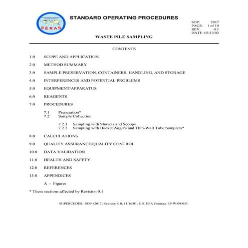 Pile Sampling Pdf