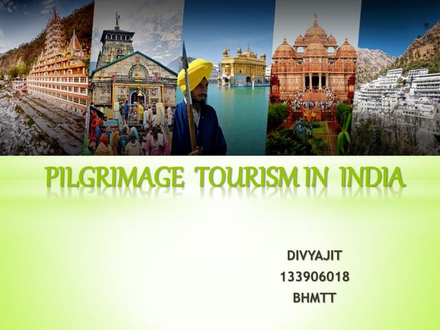 Tourism scope in India | PPTX