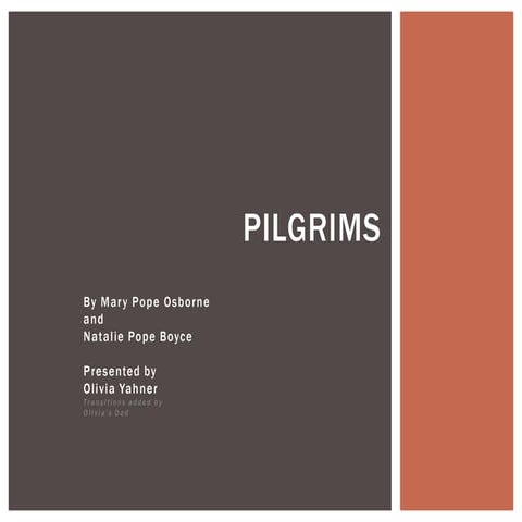 Pilgrims | PPTX