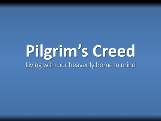 Faith Cooked Over an Open Flame | PPT