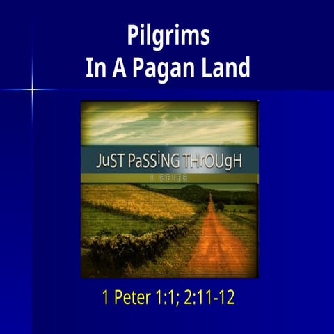 Pilgrims In A Pagan Land.ppt............ | PPT