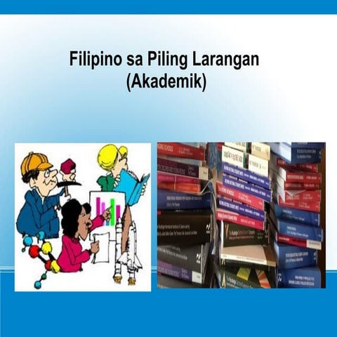 Pagsulat sa Filipino PILING-LARANG-1ST-TOPIC (1).ppt- humanities and ...