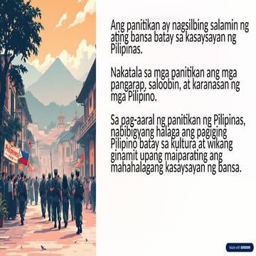Pilipinas, Dagok, at Pamumukadkad sa Ilalim ng Panahon ng Pananakop ng ...