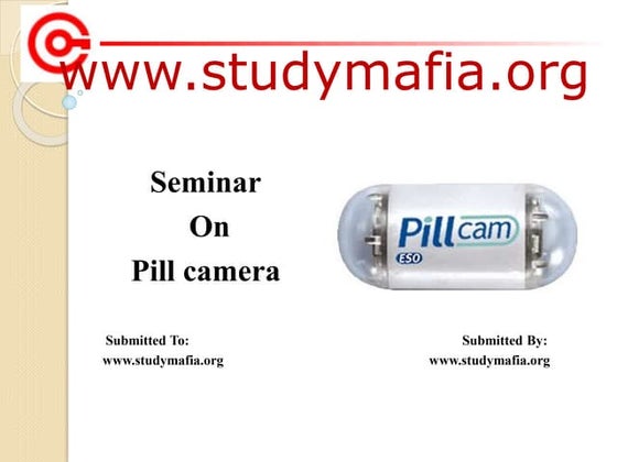 Pill camera presentation | PPT